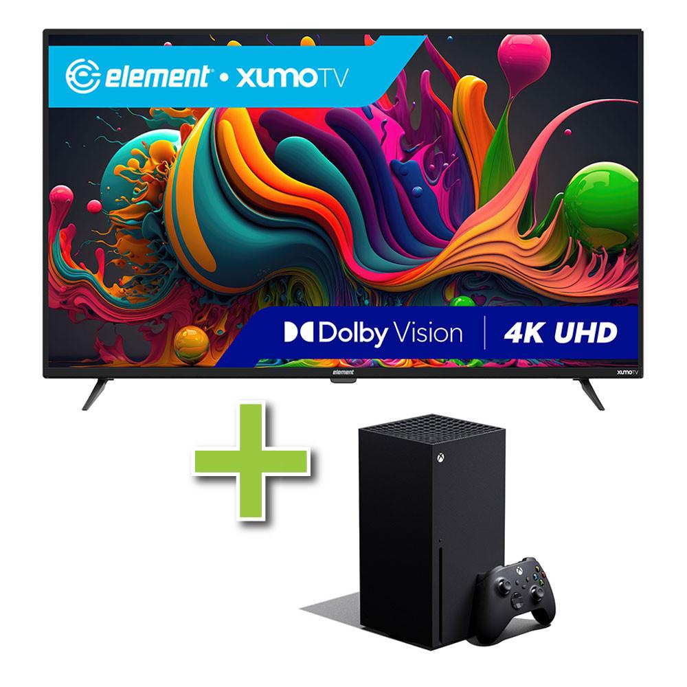 Rent to Own Element 50" Element Xumo 4K Ultra HD Smart TV & Xbox Series X 1TB Console at Aaron's ...